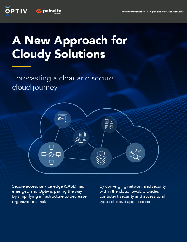 Infographic: A New Approach for Cloudy Solutions | Optiv