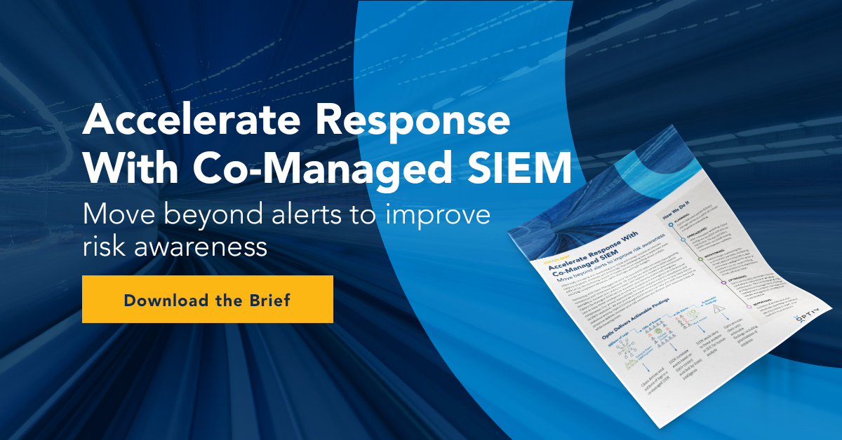 Accelerate Response with Co-Managed SIEM | Optiv