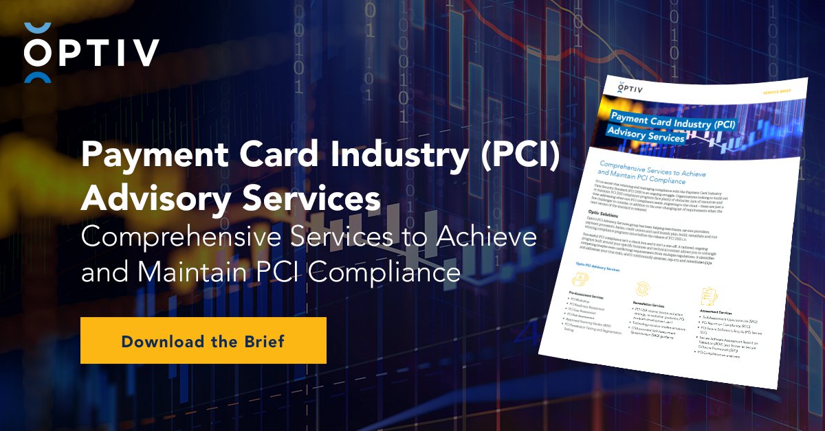 Payment Card Industry Advisory Services | Optiv