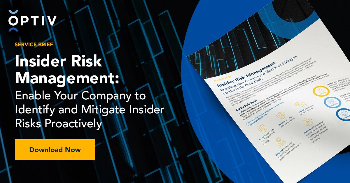 Insider Risk Management | Optiv