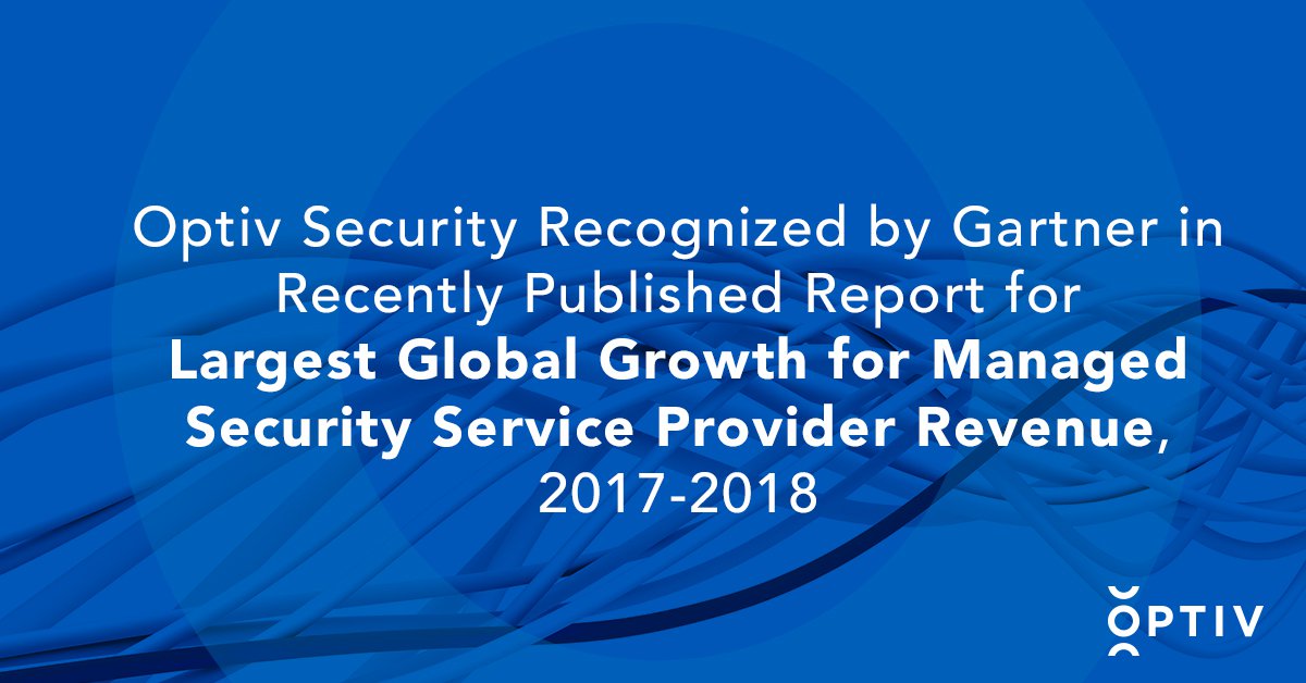Optiv Security Recognized by Gartner in Recently Published Report for ...