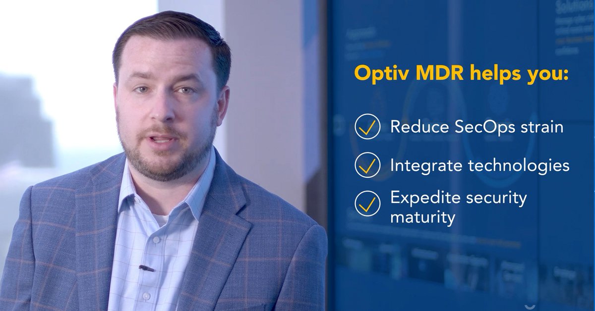The World of Optiv MDR | Optiv