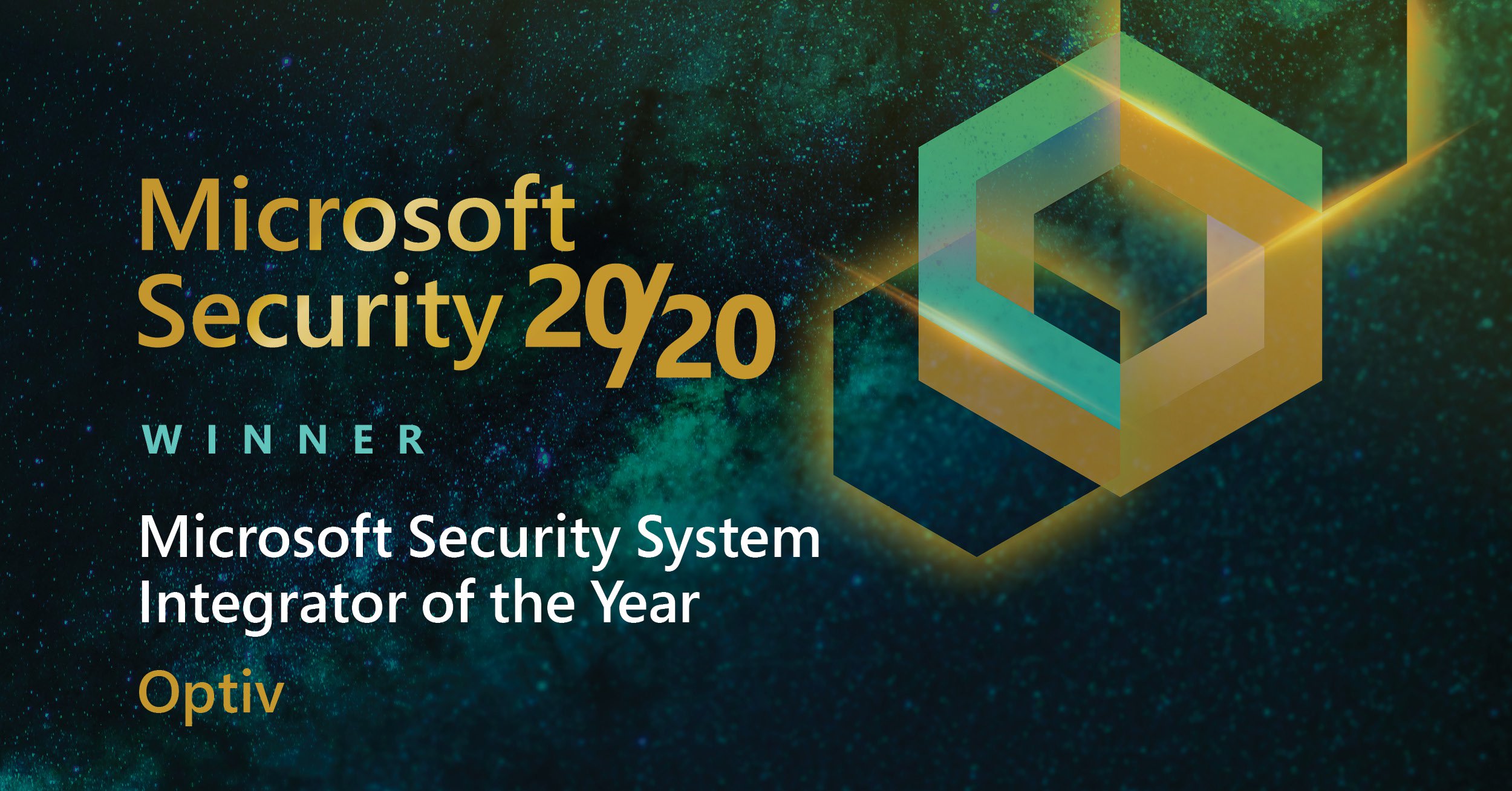 Optiv Named Microsoft Security System Integrator of the Year | Optiv