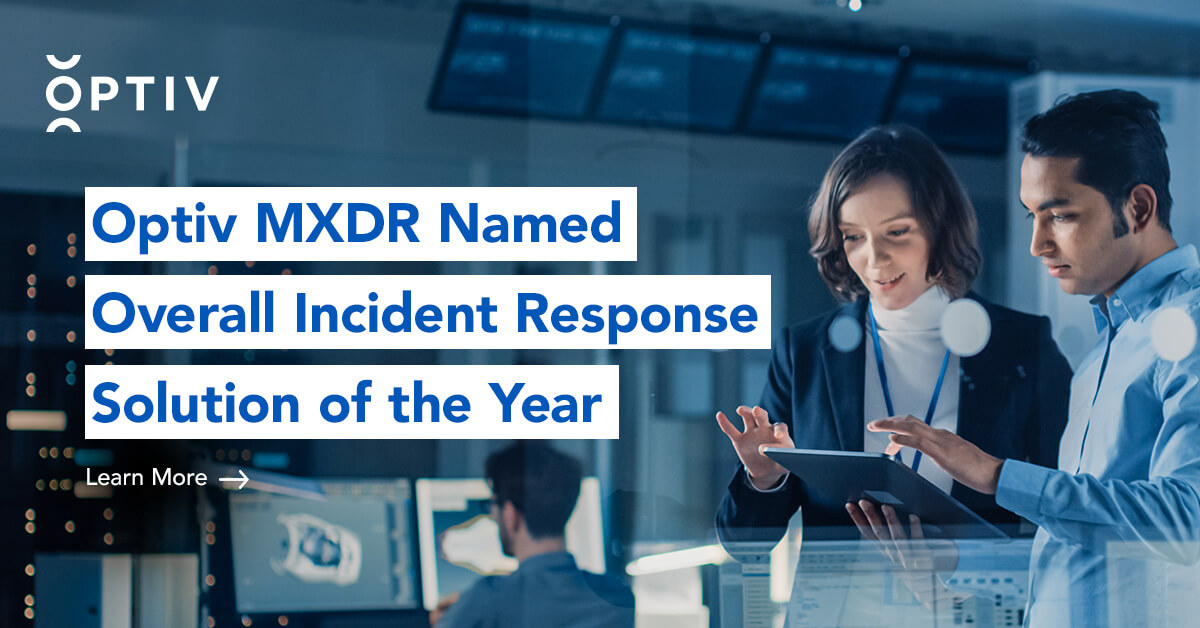 Optiv MXDR Wins Incident Response Solution of the Year | Optiv