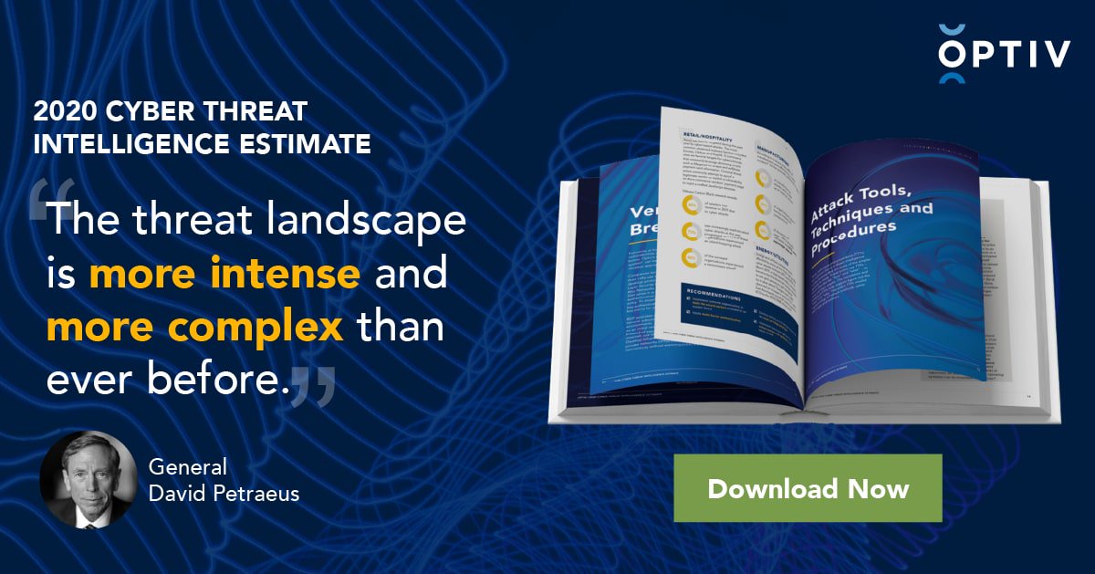 2020 Cyber Threat Intelligence Estimate | Threat | Optiv