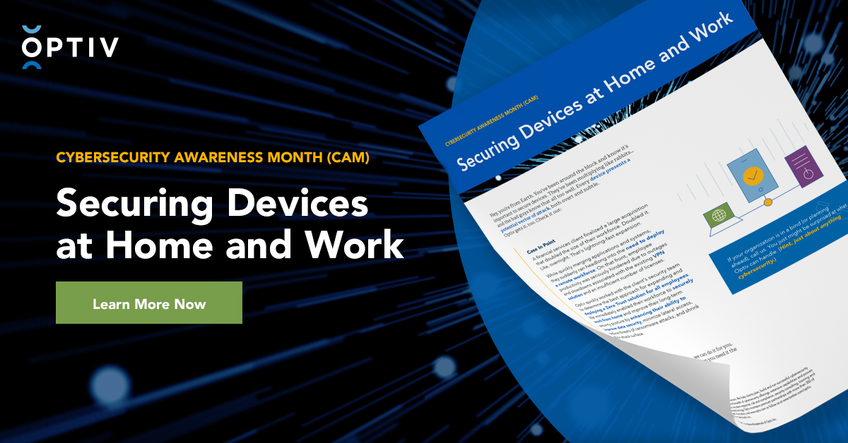 Securing Devices at Home and Work | Optiv