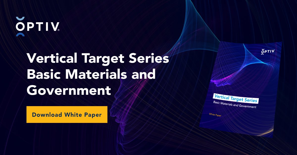 Vertical Target Series: Basic Materials and Government | Optiv