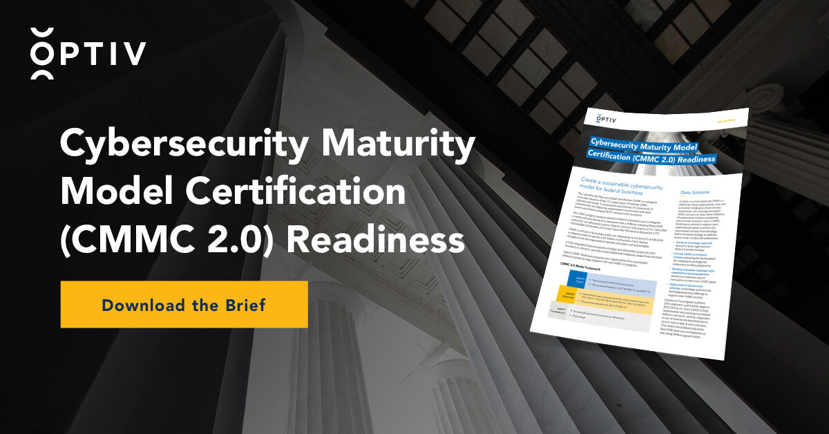 Cybersecurity Maturity Model Certification | Optiv