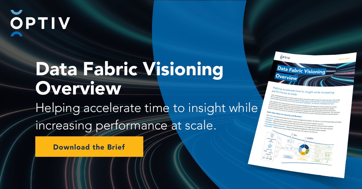 Data Fabric Visioning Workshop | Optiv