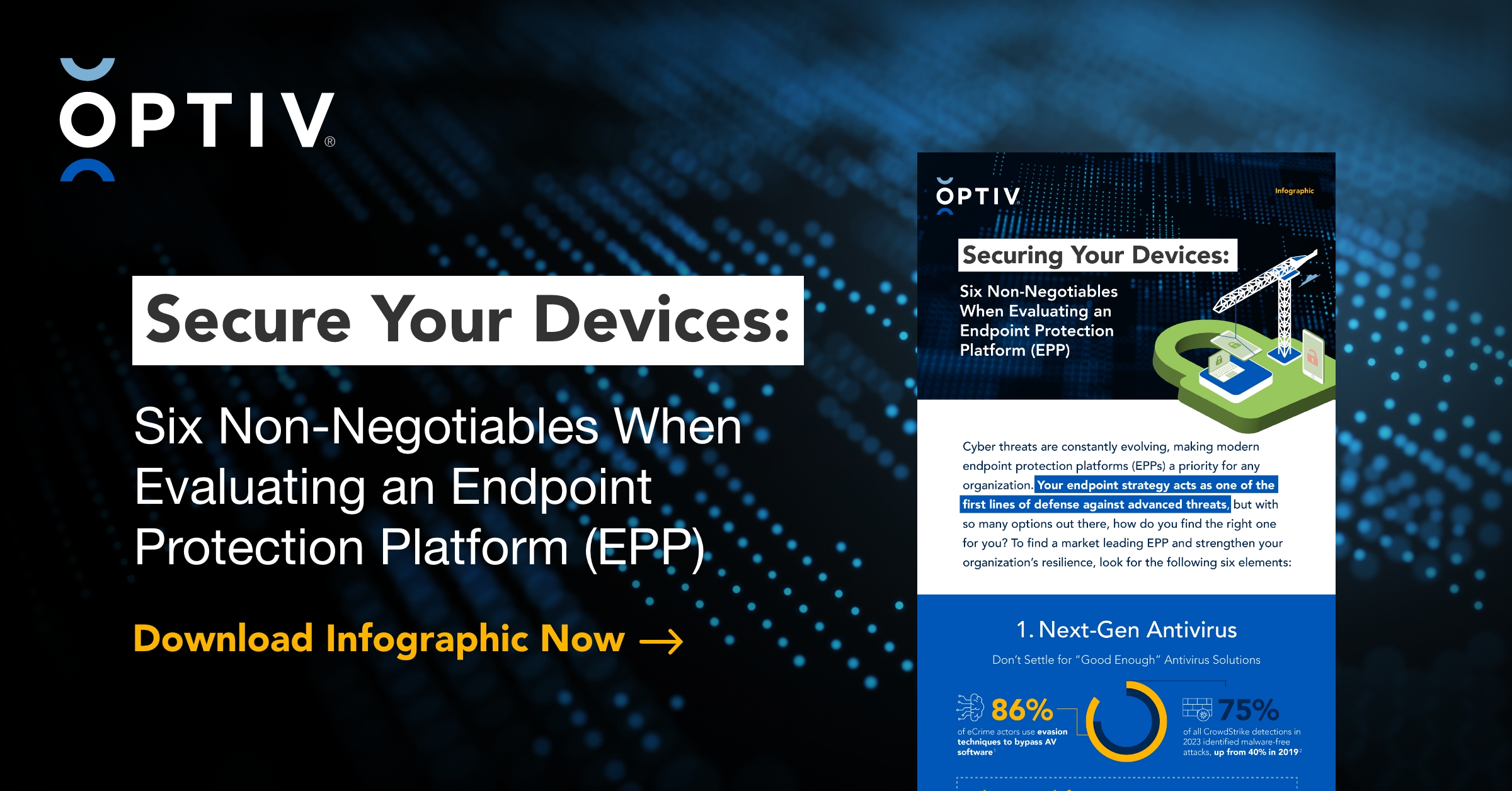 Evaluating an Endpoint Protection Platform Infographic|Optiv