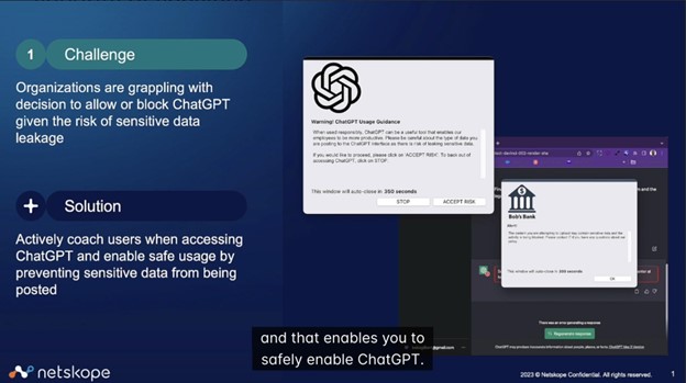 Safely Enabling Generative AI with Zero Trust and Security Service Edge ...