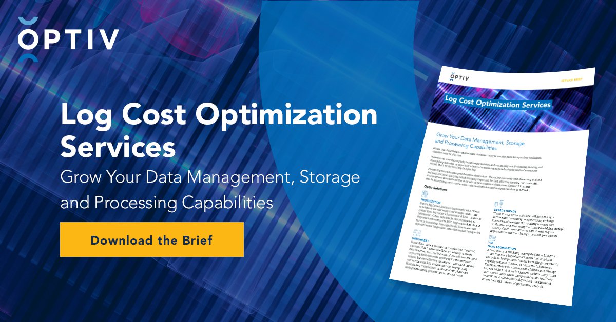 Log Cost Optimization | Optiv