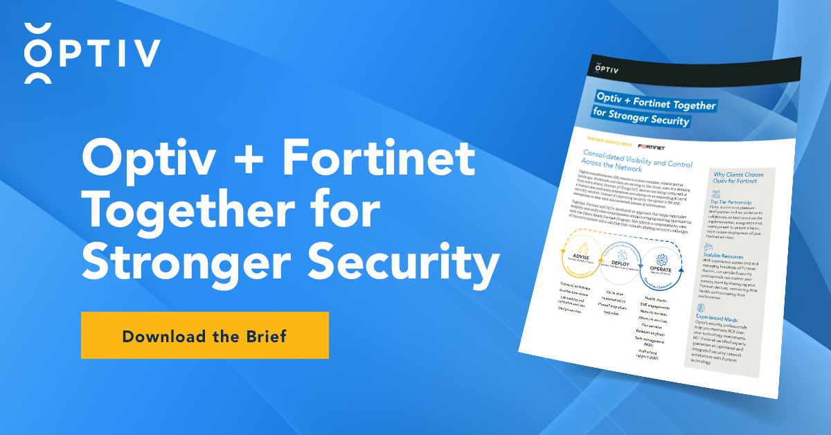 Fortinet Security Fabric | Optiv