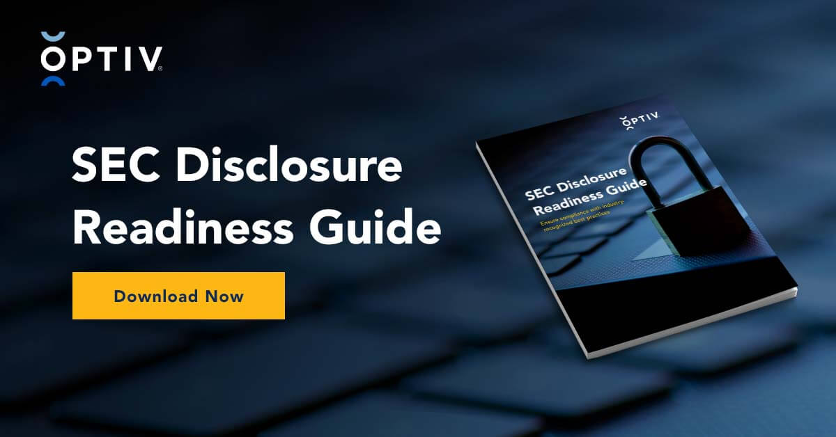 SEC Disclosure Readiness Guide | Optiv